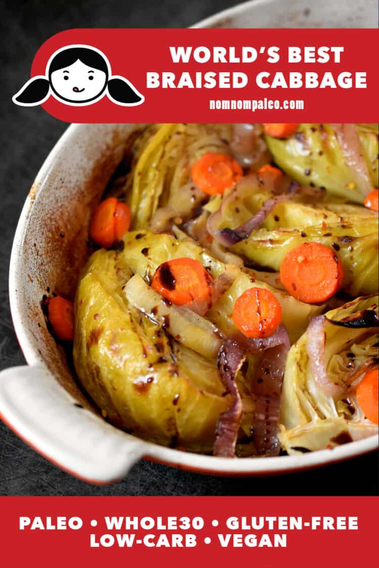 World's Best Braised Green Cabbage - Nom Nom Paleo®