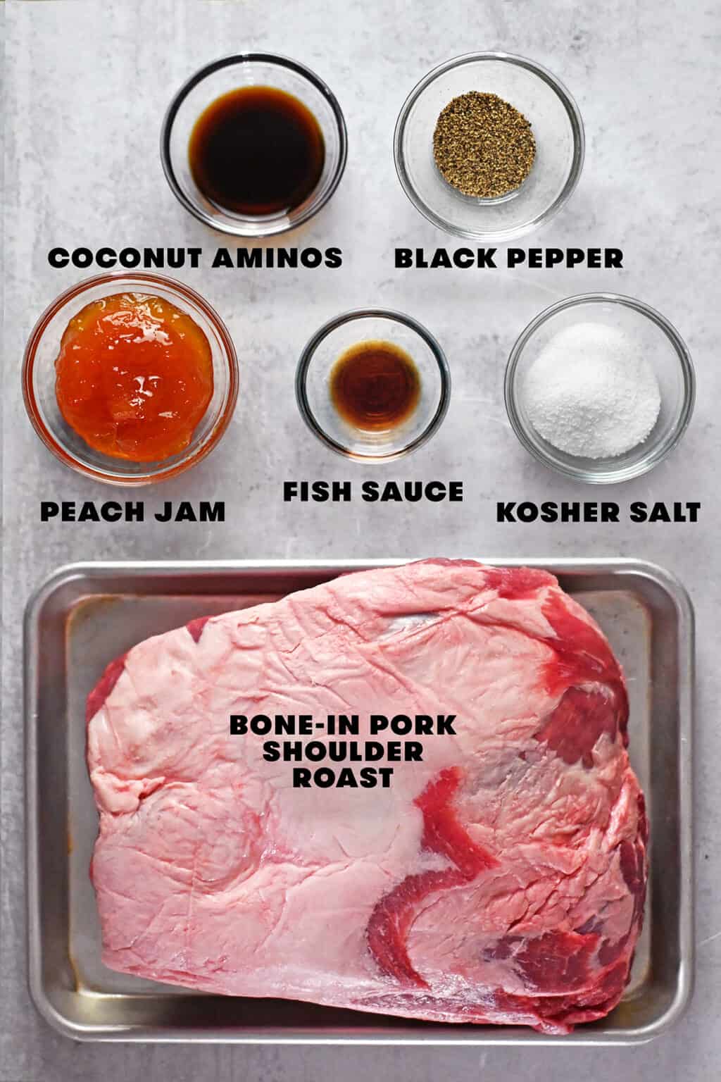 Easy Pork Shoulder Roast with Peach Glaze - Nom Nom Paleo®