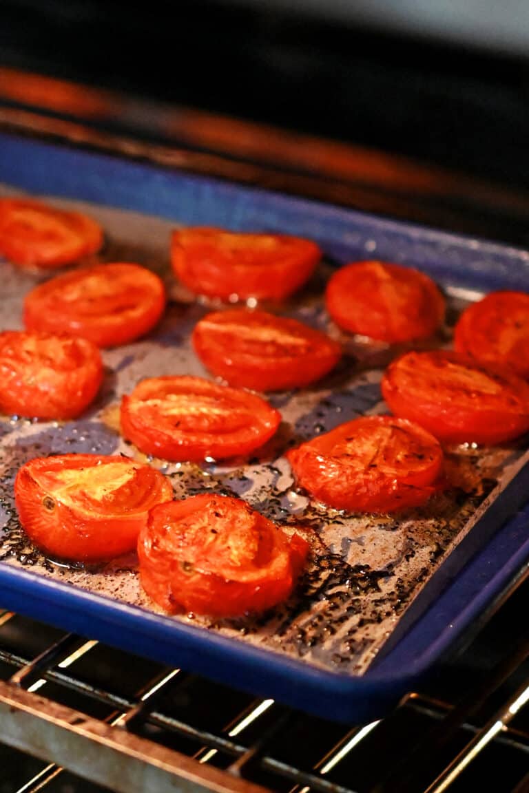 Easy Umami Oven-Roasted Tomatoes (Whole30, Keto, Low Carb) - Nom Nom Paleo®