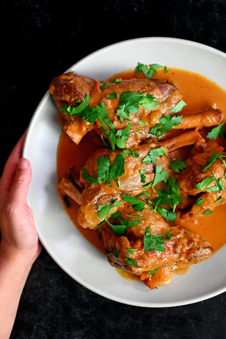 Saag Gosht (Lamb with Spinach Sauce) - Nom Nom Paleo®