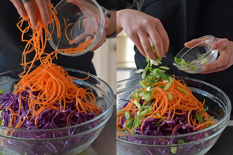 Colorful and Crispy Chinese Chicken Salad | No Gluten, All Flavor!