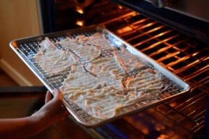 Crispy Chicken Skin Chips (Air Fryer or Oven) - Nom Nom Paleo®