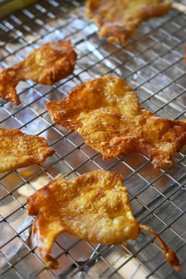 Crispy Chicken Skin Chips (Air Fryer or Oven) - Nom Nom Paleo®
