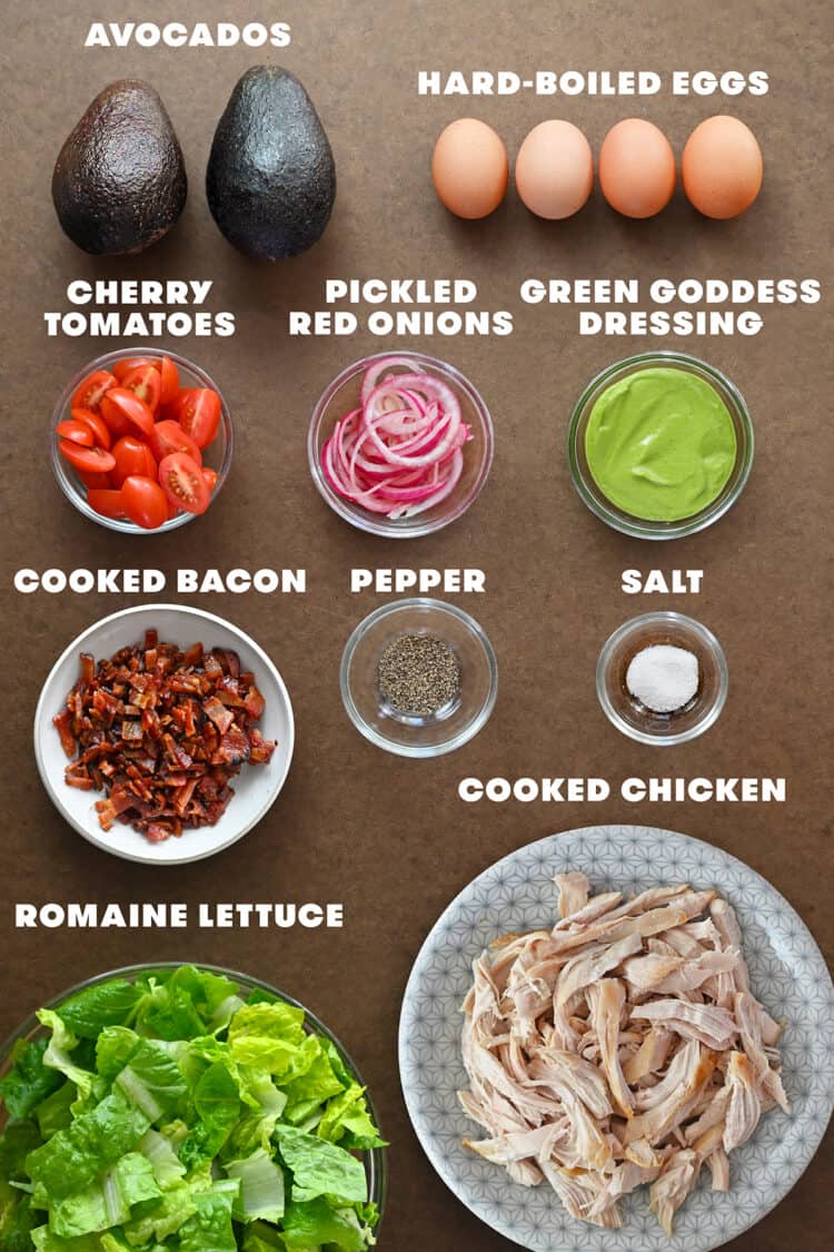 Panera Green Goddess Salad (Whole30, Keto, Paleo) - Nom Nom Paleo®