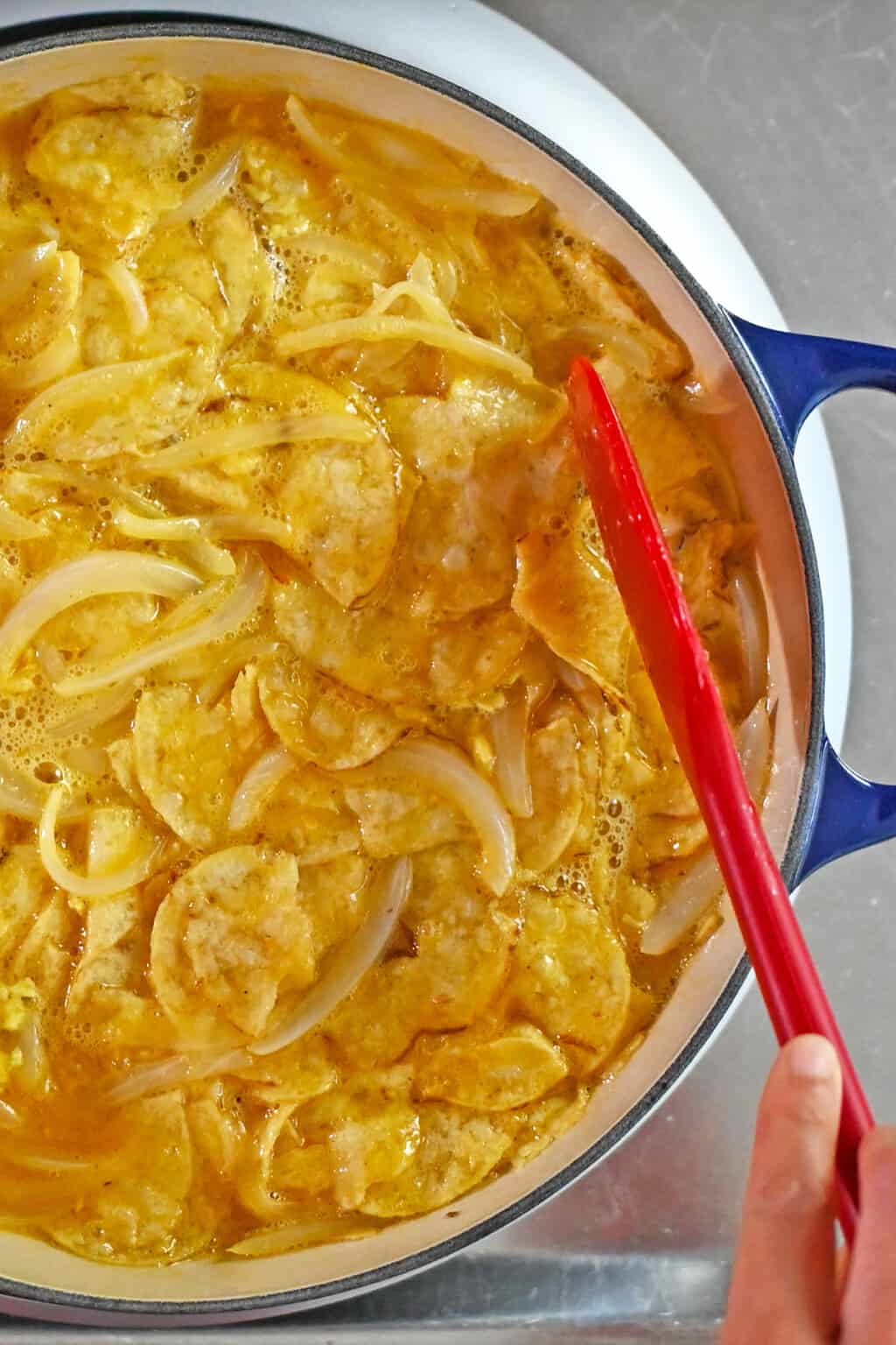 Spanish Tortilla with Potato Chips - Nom Nom Paleo®