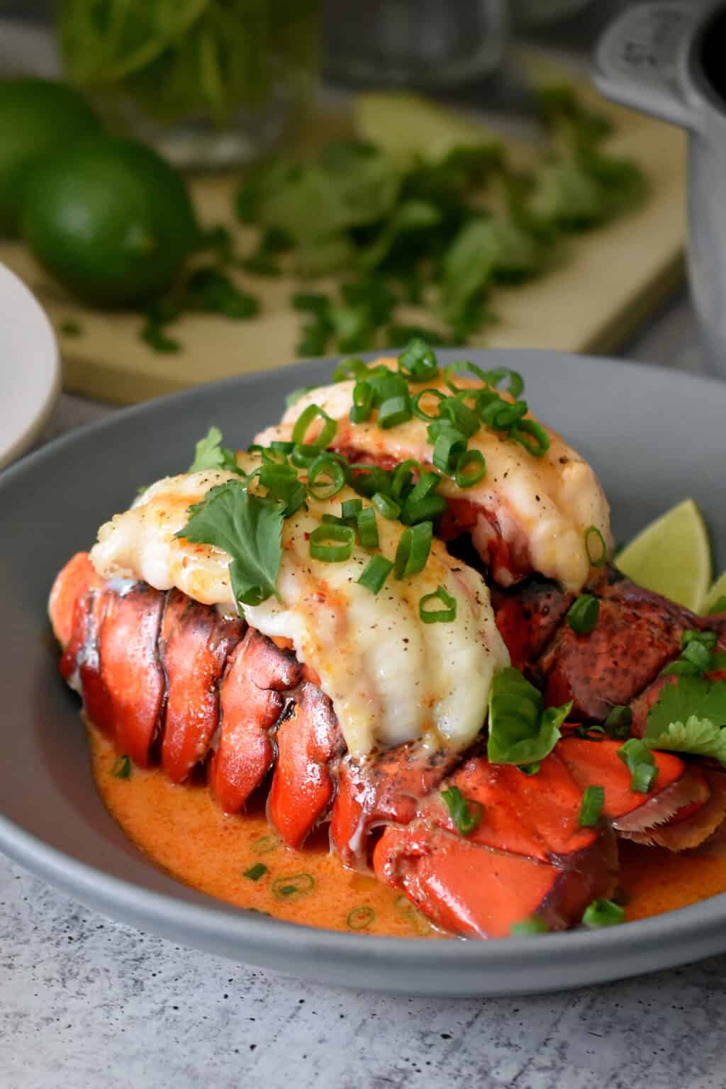 Easy & Elegant Lobster Tail Recipe with Thai Red Curry Sauce